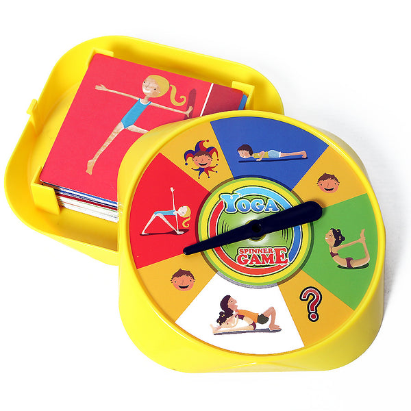 Yoga Spinner Game 2 to 4 Players, Flexibility and Balance, Ages 5 ...