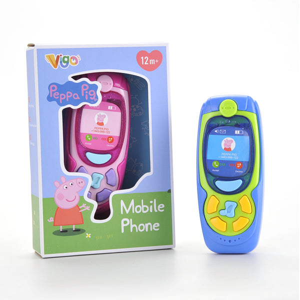 Vigo Peppa Pig Mobile Phone Baby Toys - Kidmoro Online