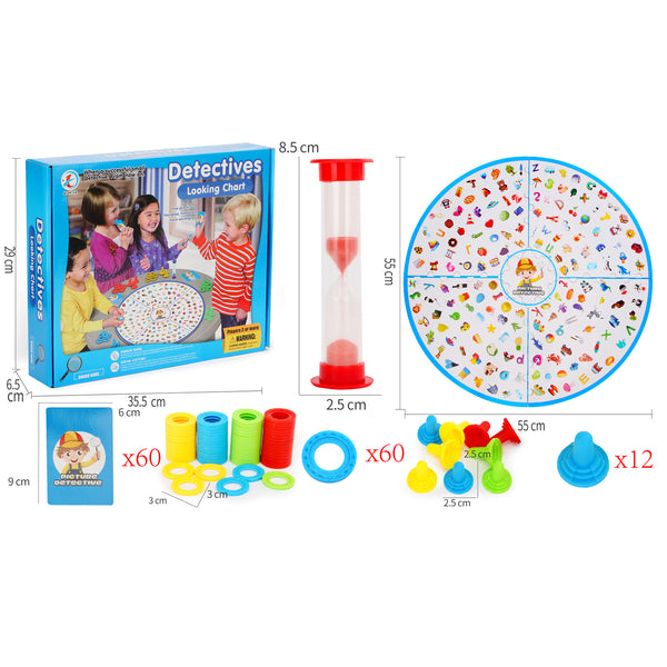 Detectives Looking Chart Board Game - Kidmoro Online