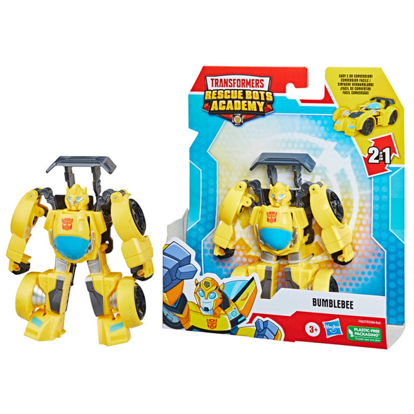 Transformers Rescue Bots Academy Bumblebee Converting Toy, 4.5-Inch ...