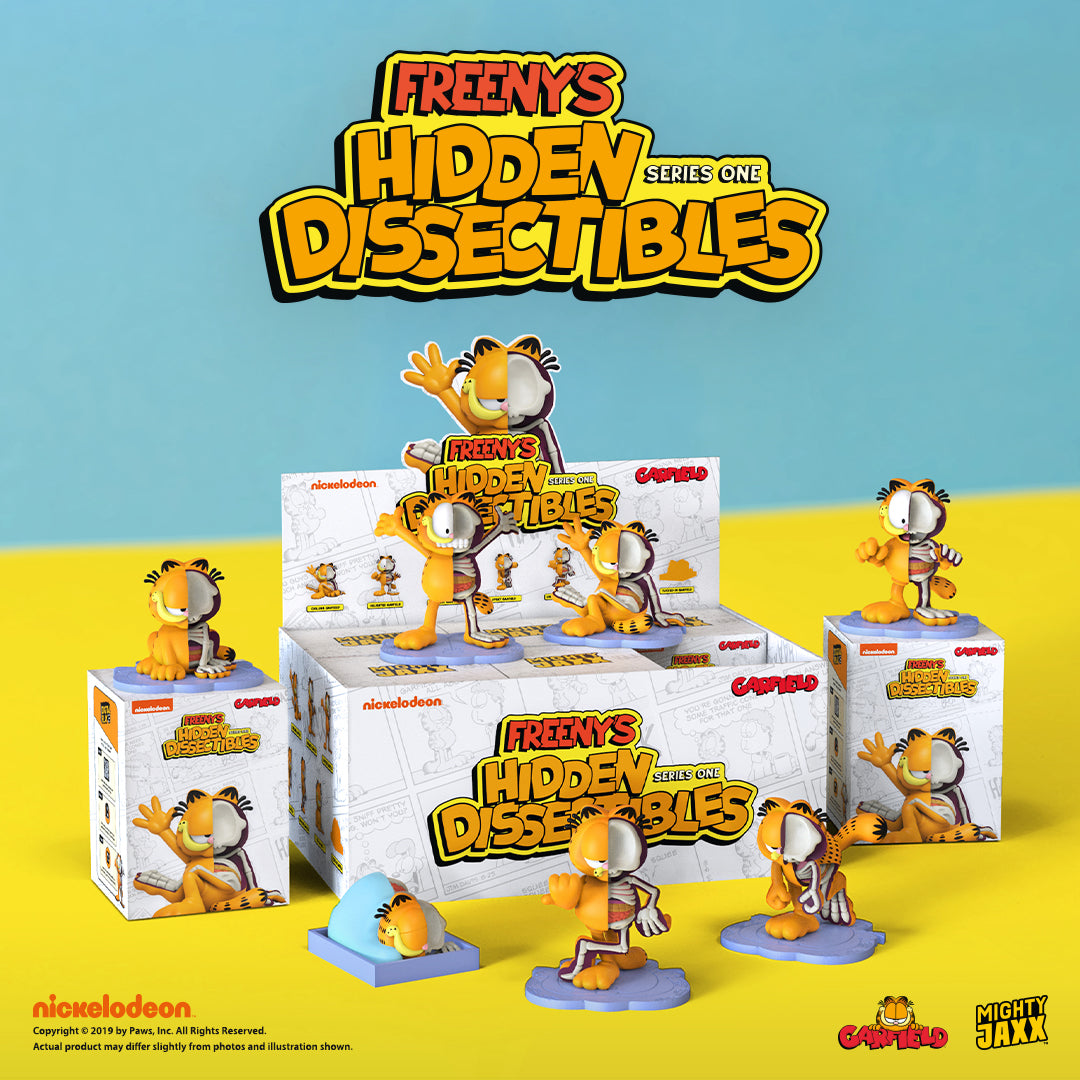 Mighty Jaxx Freeny's Hidden Dissectible Garfield – Kidmoro Online