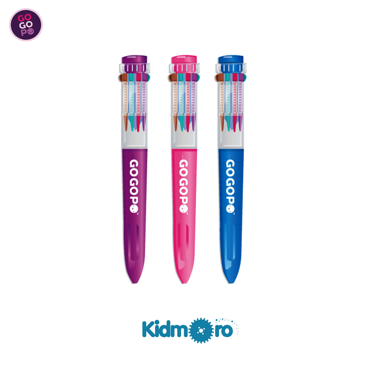 Gogopo 10-in-1 Multi- Color Pen – Kidmoro Online