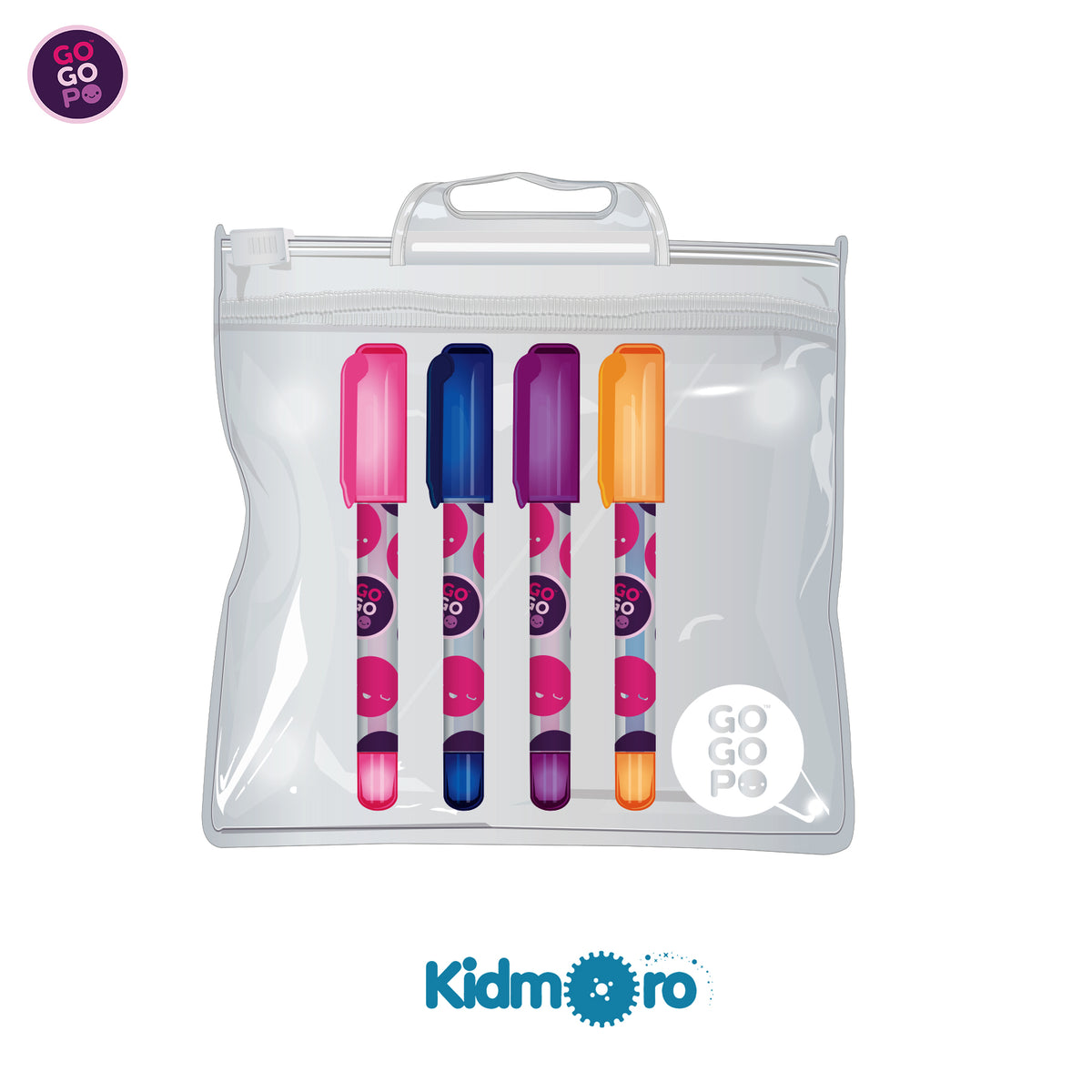 Gogopo Mini Gel Pens (Pack of 4) – Kidmoro Online