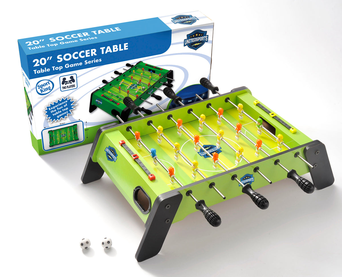 United Sports 20-inch Wooden Soccer Table Game for Age 6 Years Plus ...